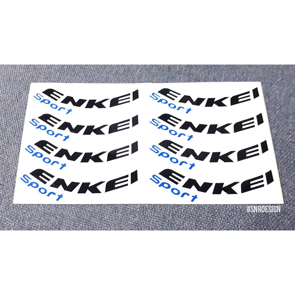 Enkei Sport RC rim sticker (Oracal, Germany) | Shopee Malaysia
