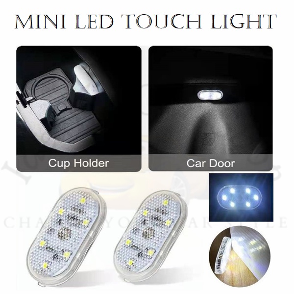Ideally Multifuntion Mini Led Touch Light Wireless Car Interior Roof ...