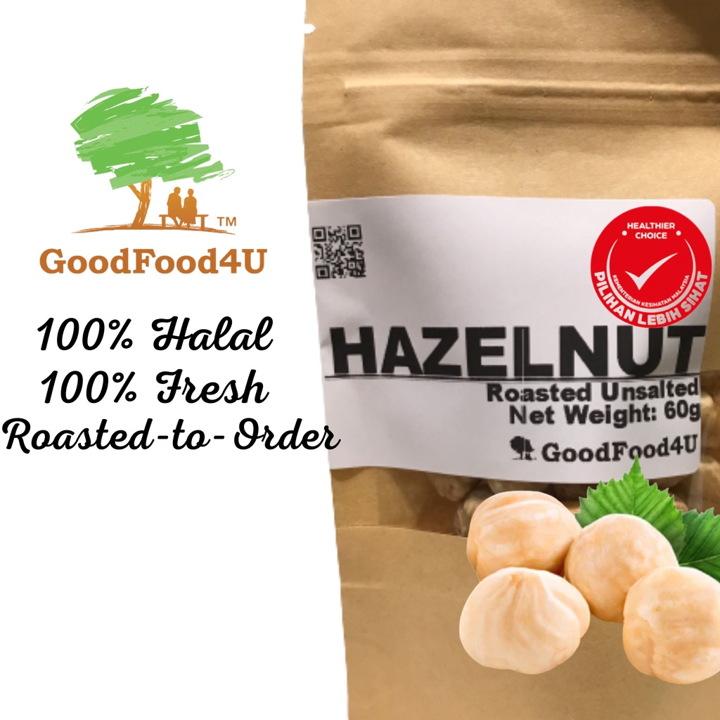 GF4U Roasted Hazelnut Skinless | Kacang Hazel | 榛子Turkey Imported ...