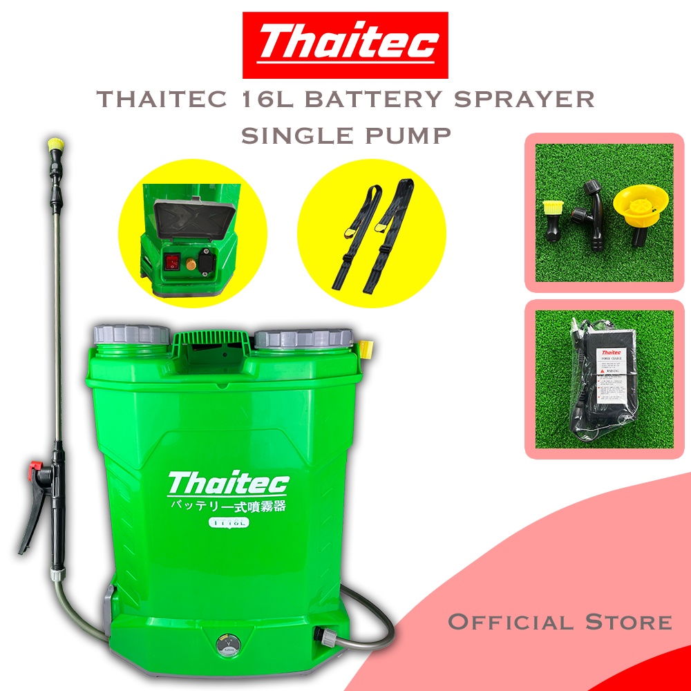 Thaitec 16L Battery Spayer Pump Racun Battery | Shopee Malaysia