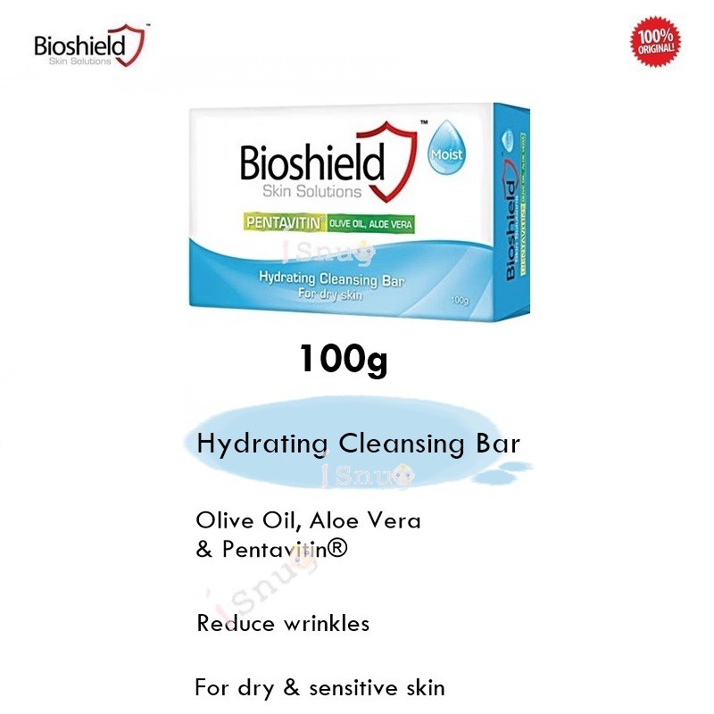 Bioshield S Hydrating Moist Cleansing Bar Soap 100g | Shopee Malaysia