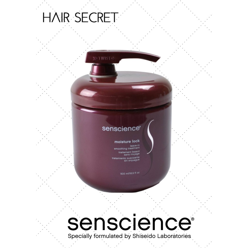 Senscience Moisture Lock Leave In (For All Hair Types and Dry Hair ...