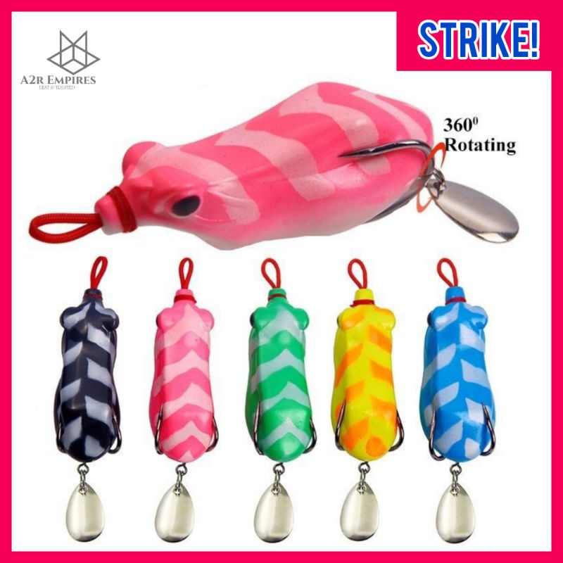 🔥[READY STOCK MALAYSIA]🔥SNAKEHEAD LURE - TUNED SOFT RUBBER FROG FISHING ...