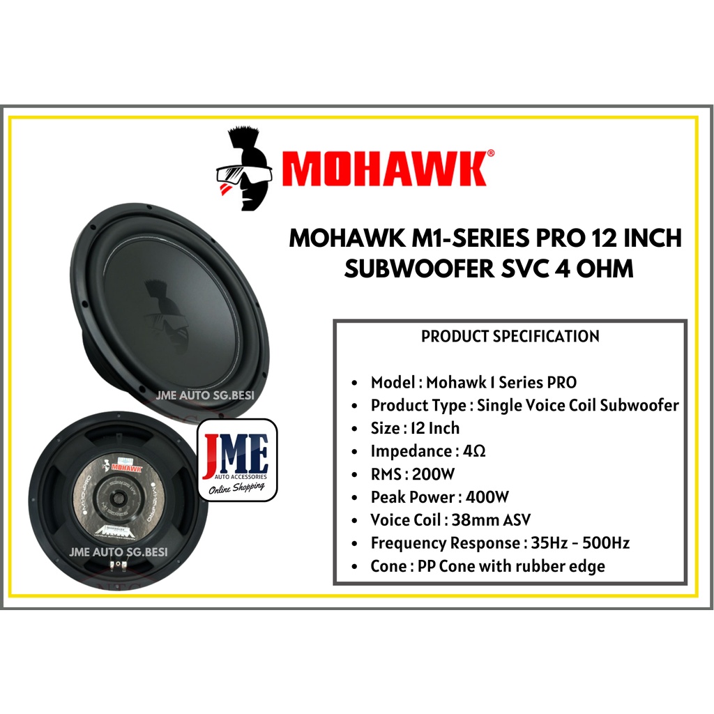 [INSTALLATION] MOHAWK M1-SERIES ACTIVE SUBWOOFER / WOOFER BOX ...