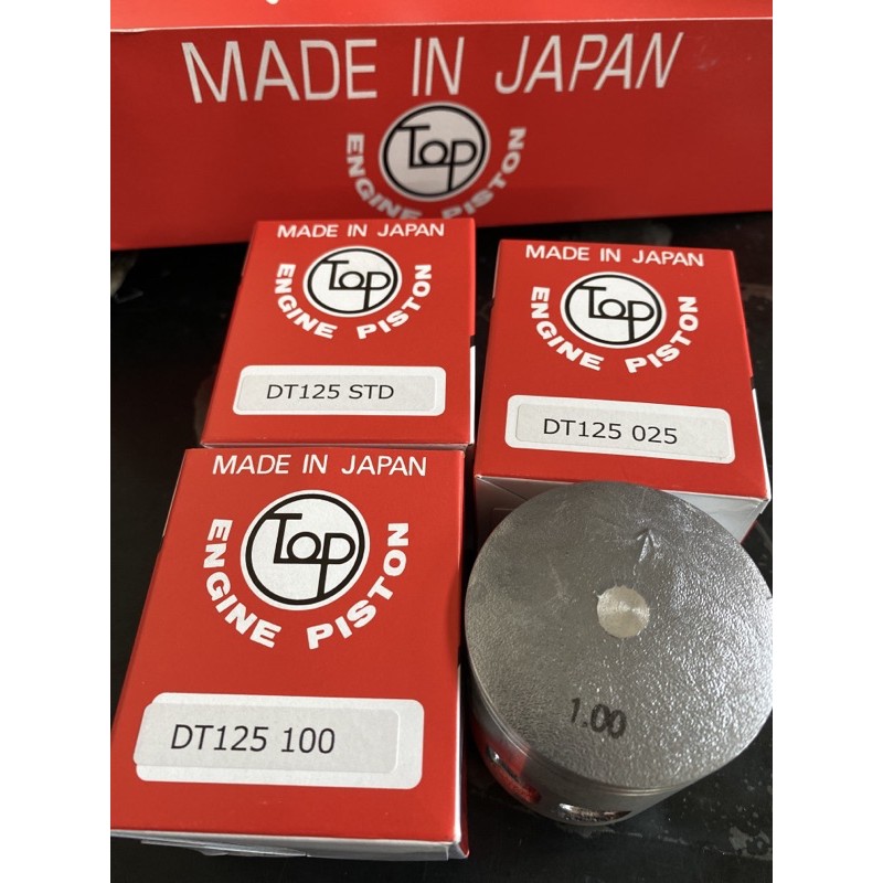 DT125 DT ENDURO TOP PISTON JAPAN & RXZ RING TP JAPAN | Shopee Malaysia