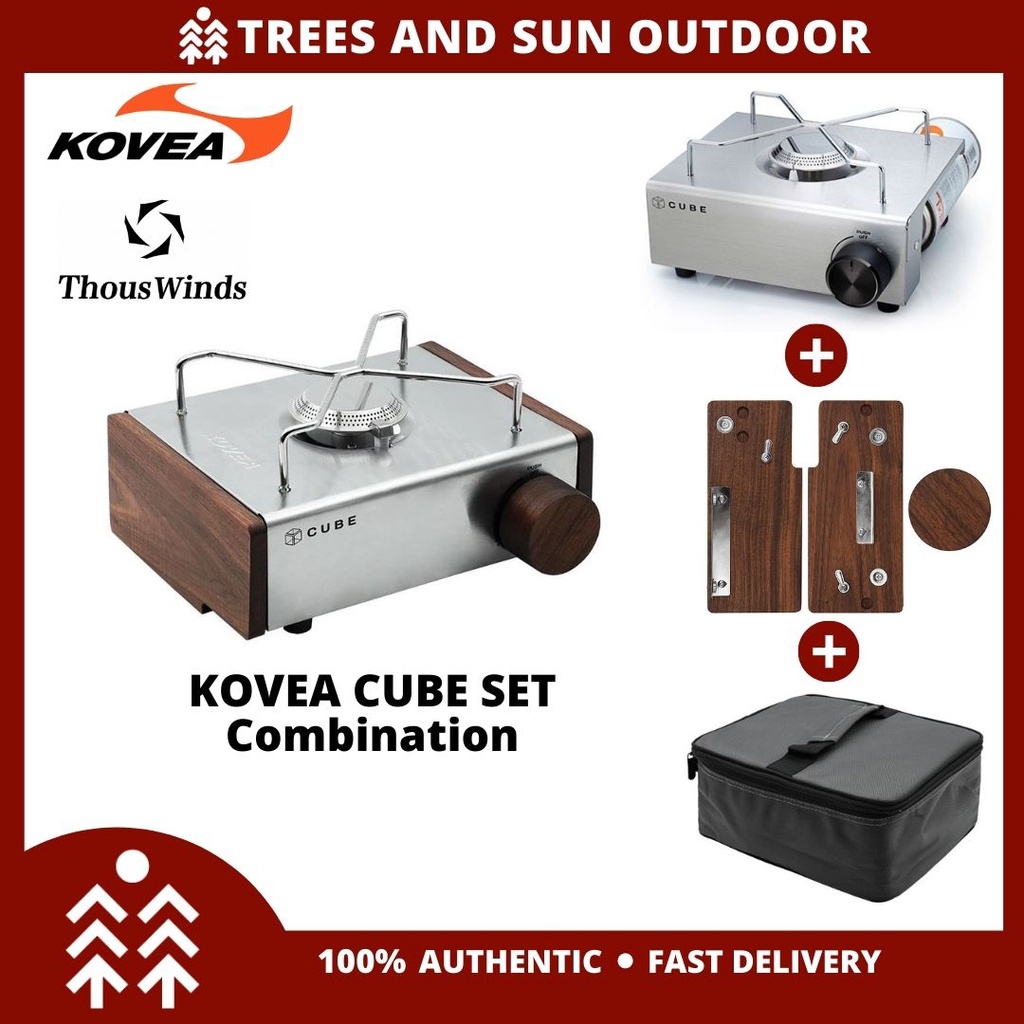 Kovea Cube Portable Camping Tabletop Gas Stove | Shopee Malaysia