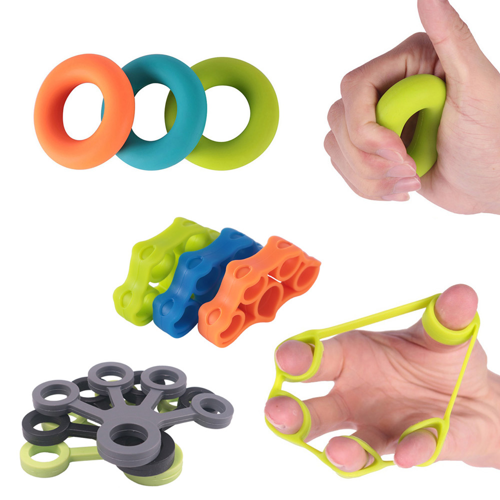 NEW MINI Portable Fitness Hand Grip Strengthener Workout Forearm Hand ...