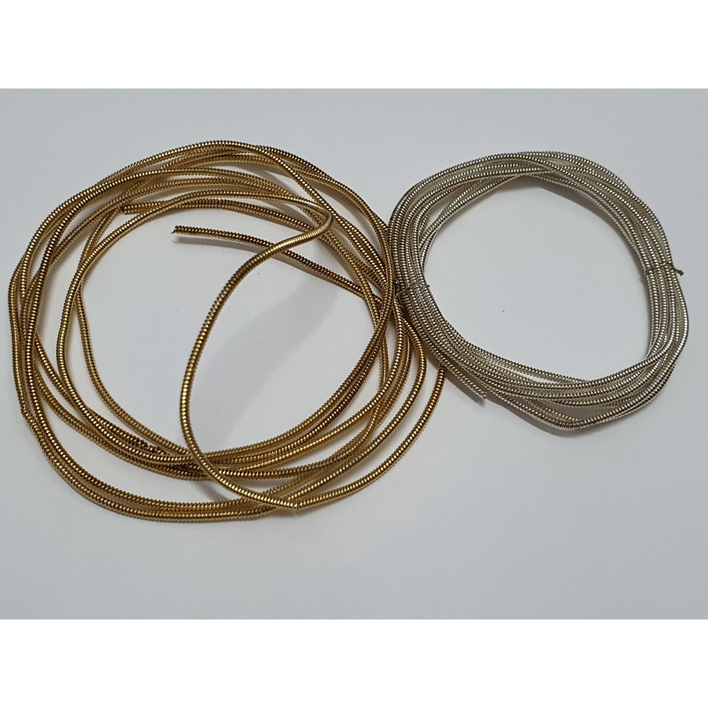 (Gold/Silver) Tiny Steel Coil (For DIY Craft) | Shopee Malaysia