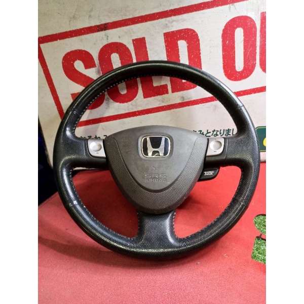 🇯🇵🇯🇵 Honda Jazz Fit GD1 GD3 City GD6 GD8 Steering Wheel With 7 Speed ...