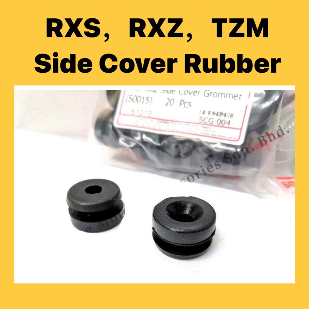 (1Pcs) Getah SIDE COVER GROMMET RUBBER For Yamaha RXZ / RXS / DT125 18G ...