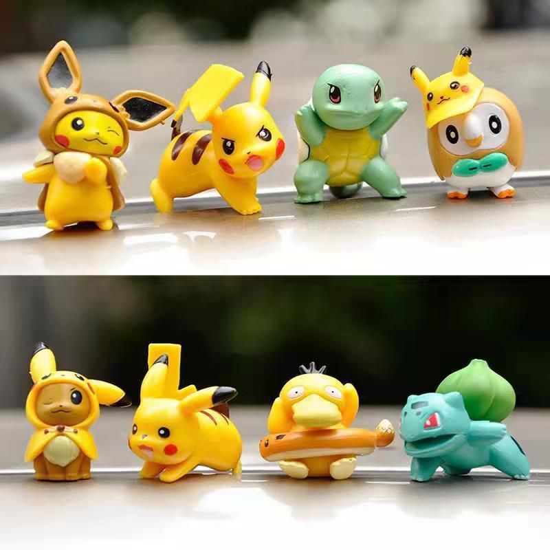 SayHi 8 Pikachu Pokemon Pokemon Jeni Turtle Can Reach Duck Cartoon ...