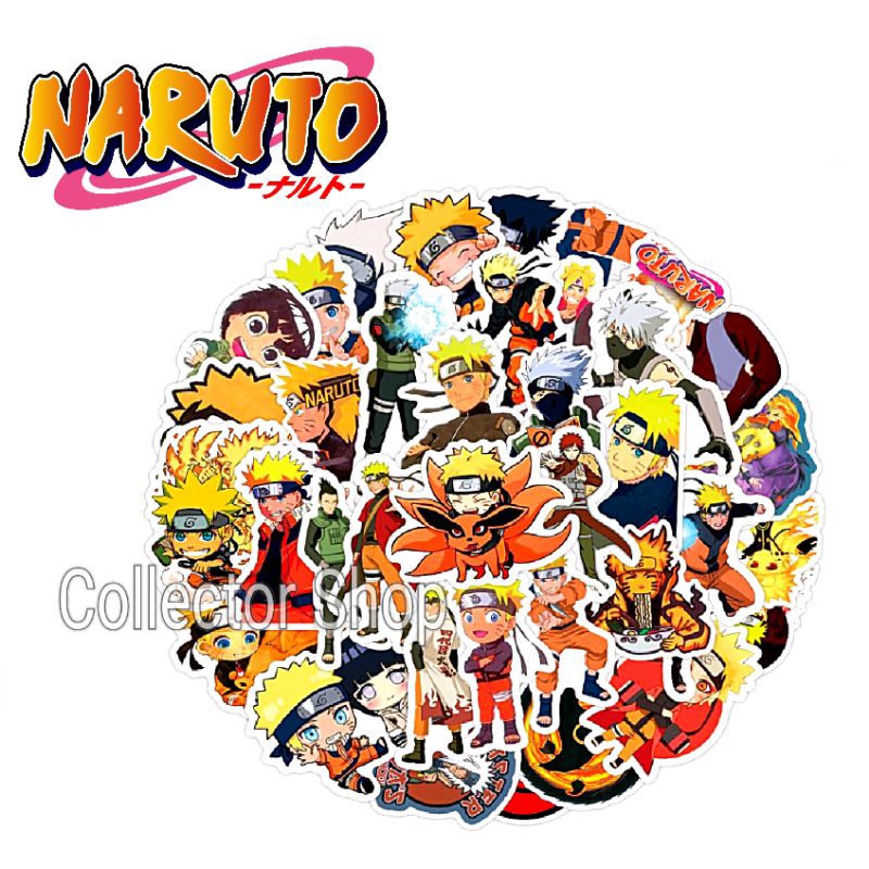 50pcs Set Naruto Shippuden Sticker Anime Collection Stickers Naruto ...