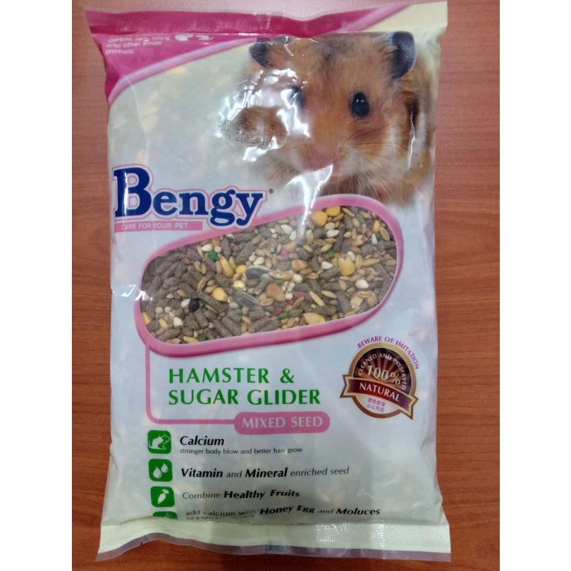 BENGY HAMSTER & SUGAR GLIDER MIXED SEED 1KG | Shopee Malaysia