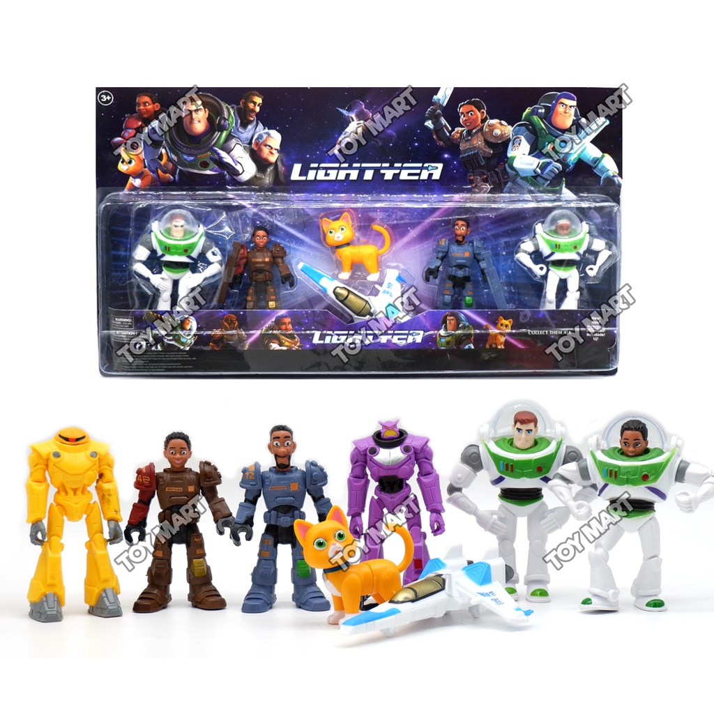 Toy Story Cartoon Lightyear Action Figures Collectible Play Set Buzz ...