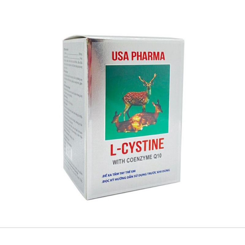 Box of 60 L- cystine Pills With Coenzyme Q10 - L cystine 500mg prevents ...