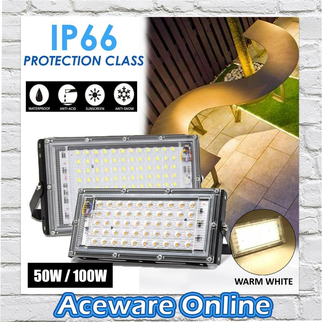 IP66 50W AND 100W Warm White Light AC 220V Waterproof Landscape Dream ...