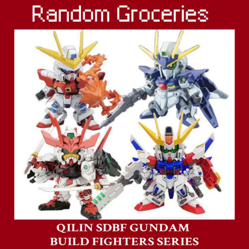 QILIN SDBF GUNDAM BUILD FIGHTERS SERIES SENGOKU ASTRAY,BUILD STRIKE ...