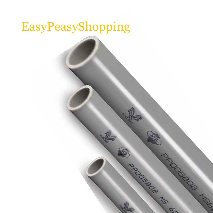 PVC Pipe 4Feet / Paip Air Plastik 4kaki /Batang Paip (READY STOCK) | Shopee Malaysia