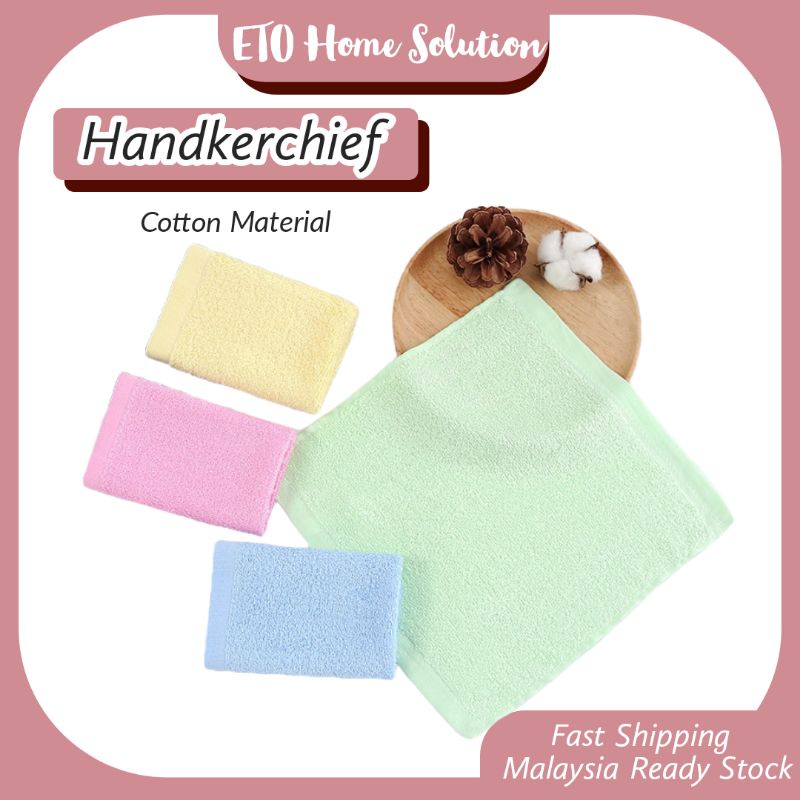 ETO Cotton Handkerchief Baby Towel Wipes Hand Mini Towel Handkerchiefs ...