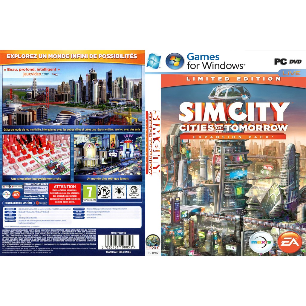 Simcity: Cities of Tomorrow PC GAME [Offline INSTALLATION] | Shopee ...