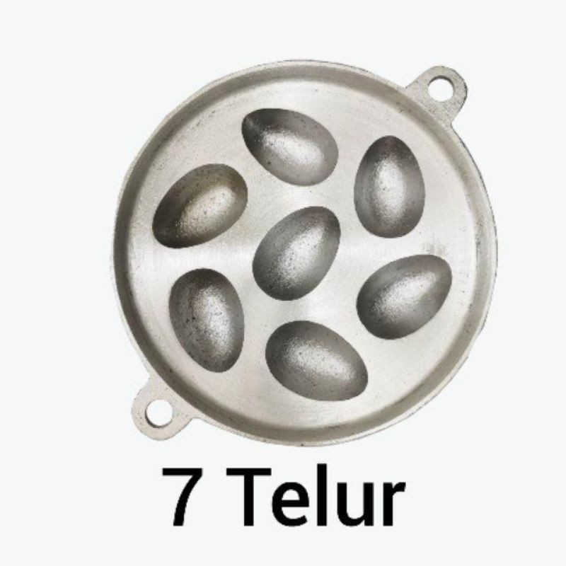 ACUAN Cara Manis Akok Aluminium Bulat TEBAL Telur Bunga Cermai ...