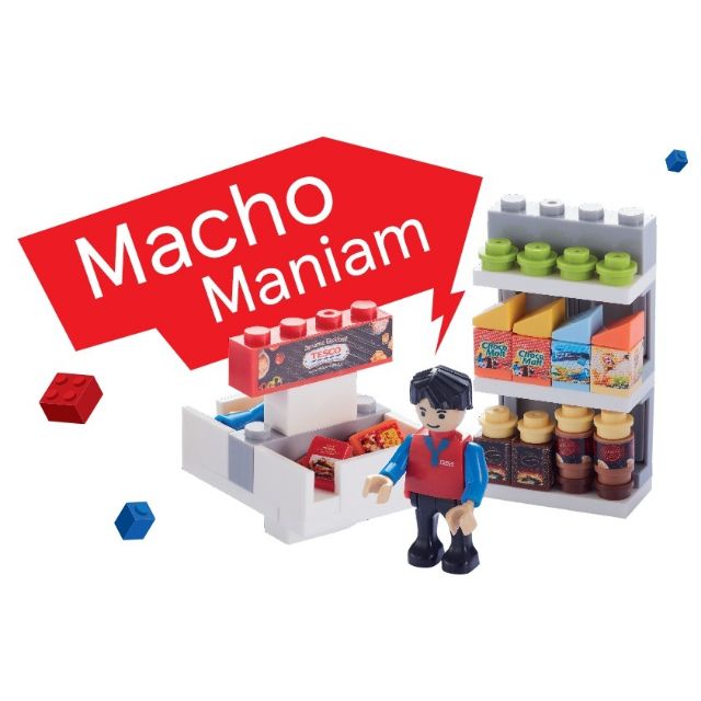 My tesco lego mini set(Macho Maniam) | Shopee Malaysia