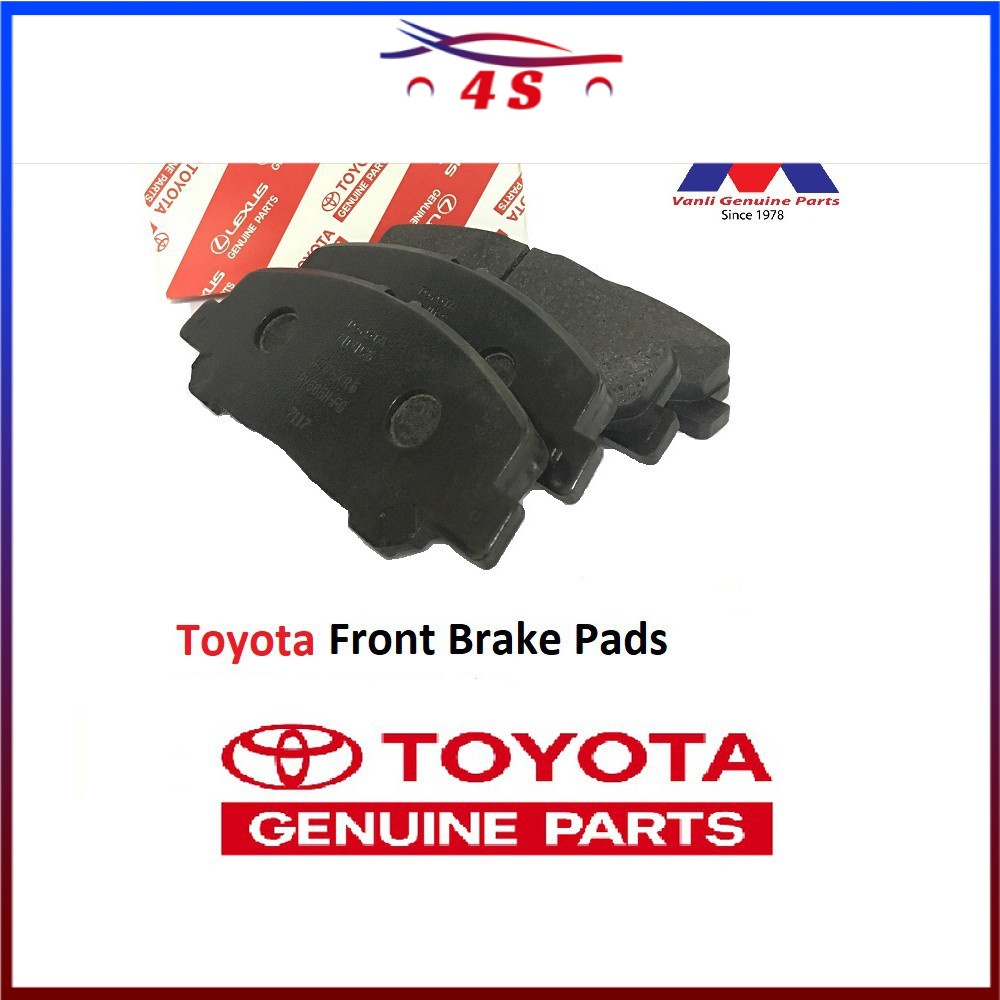 Front Brake Pads for Toyota Altis 11th gen ZRE17x (Thai) | Shopee Malaysia