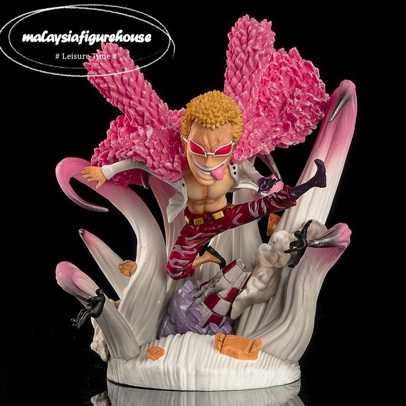 🔥READY STOCK🔥ONE PIECE ANIME G5 WCF DOFLAMINGO Q VERSION COPY RESIN GK ...