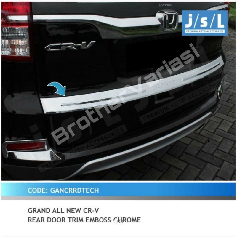 List of rear doors of grand all new CRV EMBOSS jsI | Shopee Malaysia