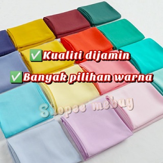 🇲🇾Kain Pongee Bidang 45"/inch | Kain lining | Kain alas baju | Kain ...