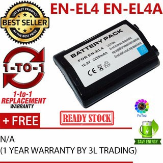 EN-EL4 EN-EL4A Battery for Nikon D3X D3S D3 D2X D2HS D2X D2H D2 F6 ...
