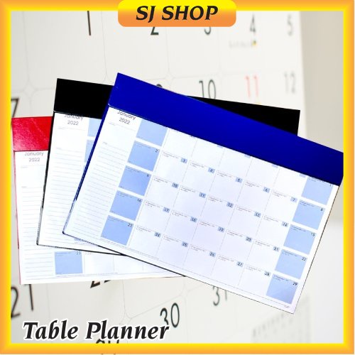 2026 Table Planner | Personal Desk Planner | Office Planner PVC Diary ...
