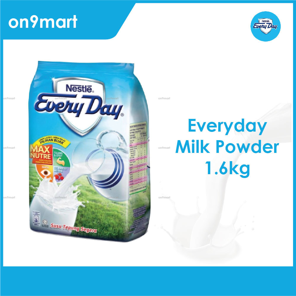 Nestle Everyday Milk Powder 1.6kg | Shopee Malaysia