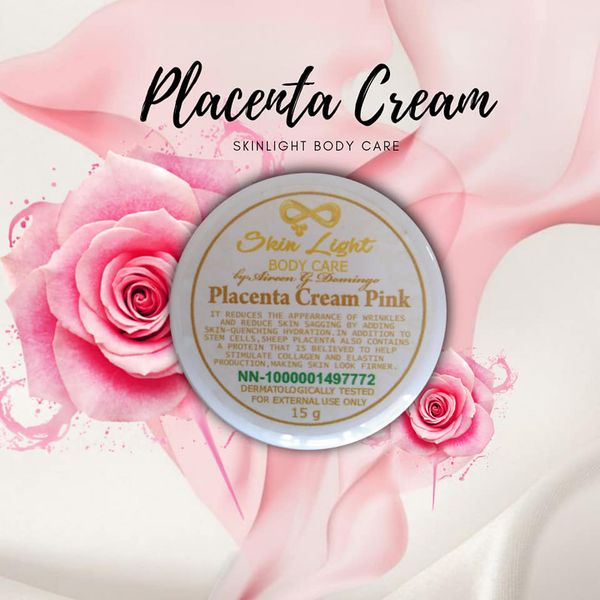 SLBC-BL] SKIN LIGHT Placenta / Collagen Cream Pink 15GMS | Shopee Malaysia