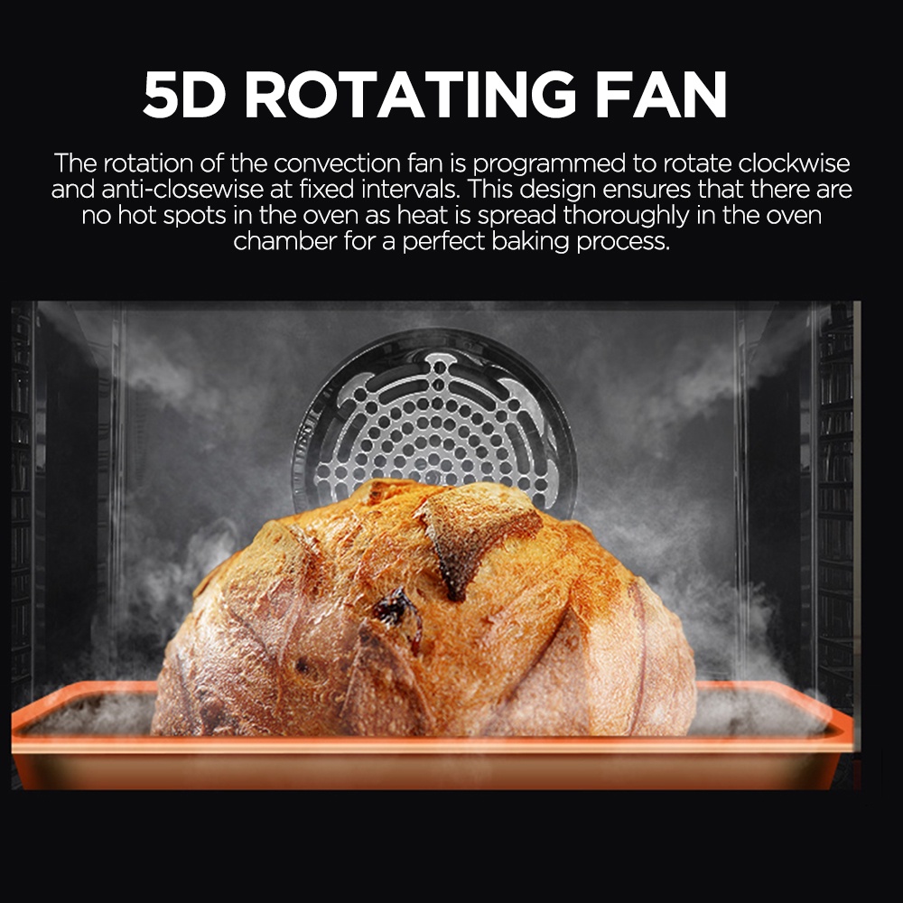 Innofood V88 Baking Master Digital Convection Oven - Steam Injection ...