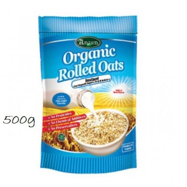 ANZEN ORGANIC INSTANT ROLLED OATS/REGULAR OATS 500G & 1KG | Shopee Malaysia