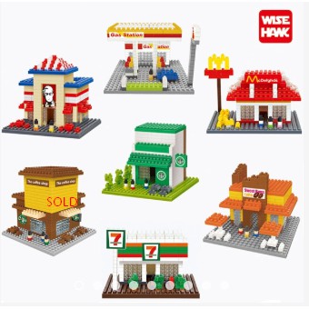 Mini Block | BLOCK MINI (Wise Hawk City Builder ) | KFC | MCD | Shopee ...