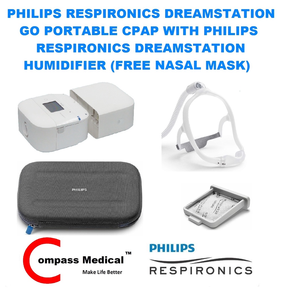 Philips Respironics Dreamstation Go Portable CPAP With Philips ...