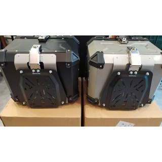 Aluminium Top Box 45Liter Universal Silver Black Xmax Y15 LC135 RS150 ...