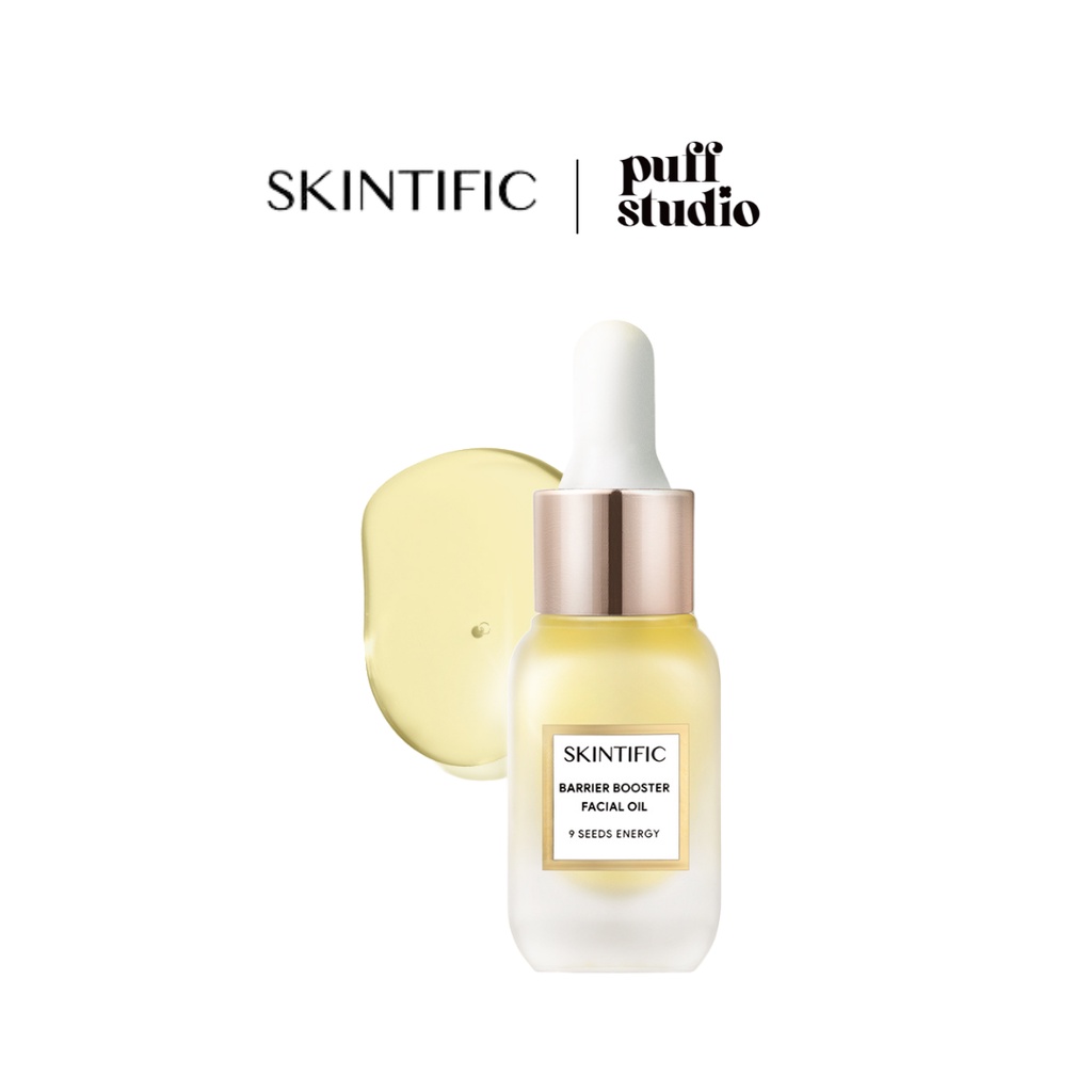 SKINTIFIC Barrier Booster Facial Oil (10ml) ; Moisturising, Anti-ageing ...