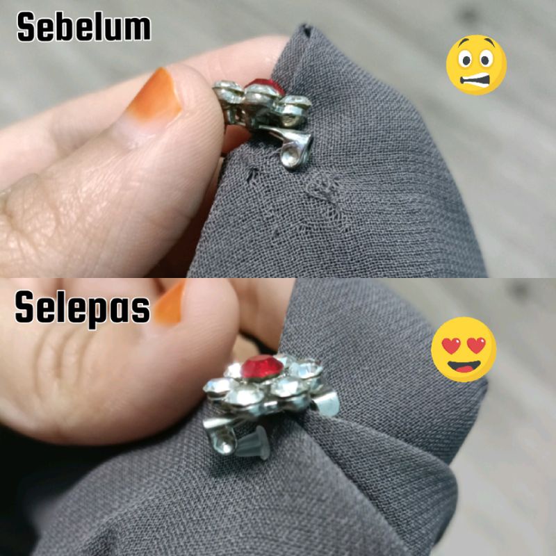 🔥HOT🔥 +-50PCS BROOCH STOPPER VIRAL | Shopee Malaysia