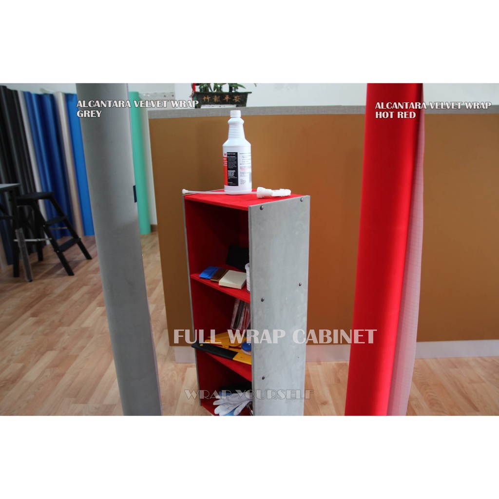 Alcantara velvet sticker car wrap film / baldu | Shopee Malaysia
