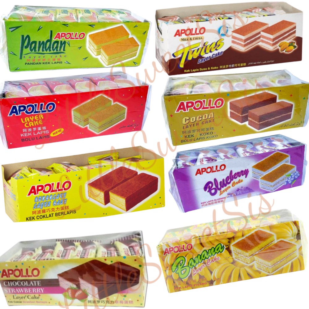 APOLLO LAYER CAKE [18G x 24PCS] | Shopee Malaysia
