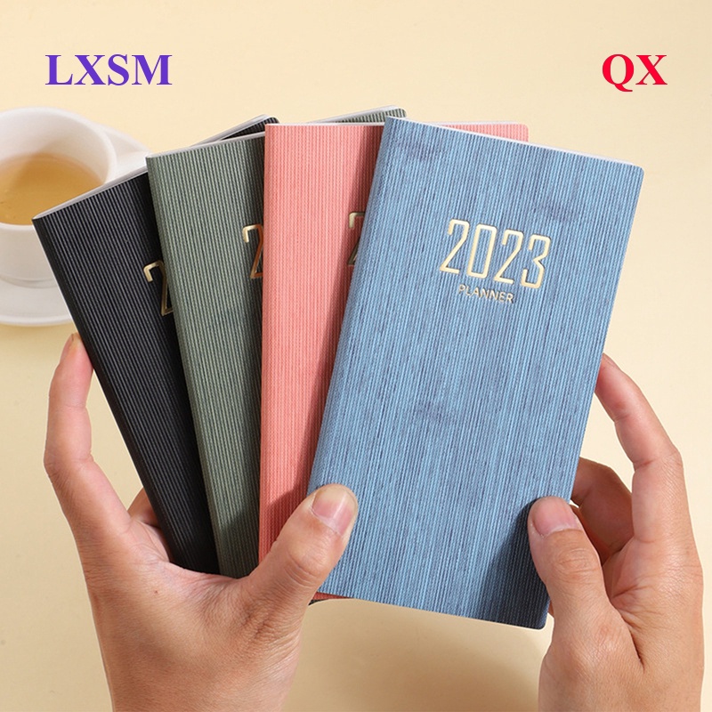 QX 2023 A6 Mini Notebook 365 Days Portable Pocket Notepad Daily Weekly ...