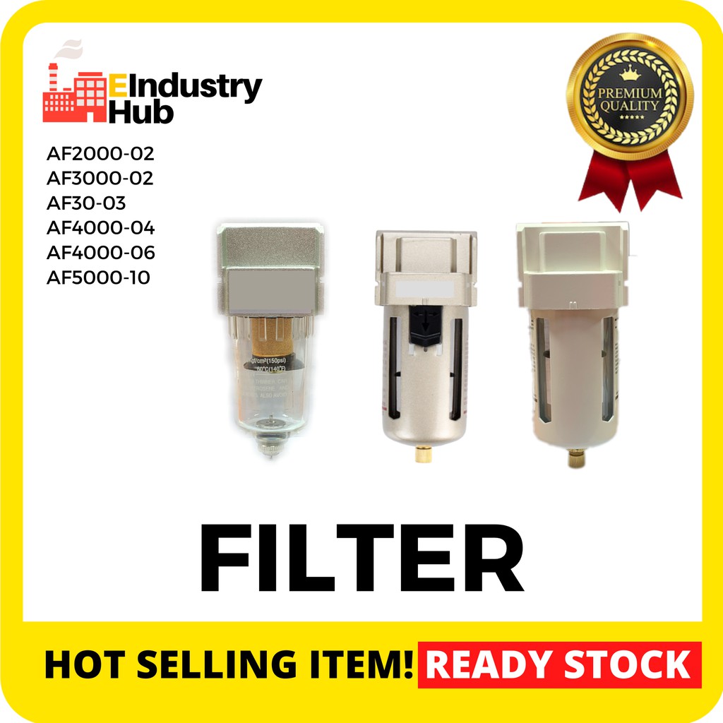 Swish SMC Type Compressor Air Filter Water Separator Water Trap Filter ...