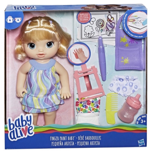 Baby Alive Finger Print ( Blonde) | Shopee Malaysia