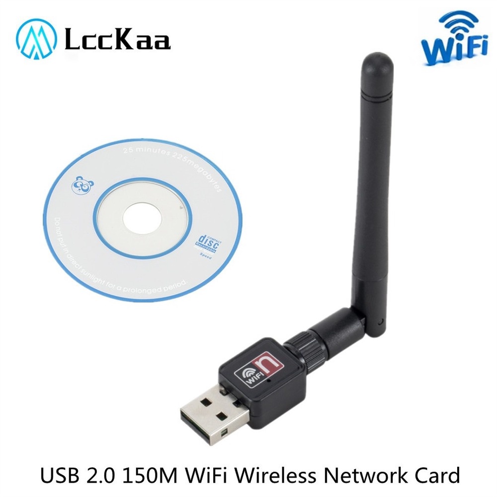 USB Wifi Adapter 150Mbps 2.4ghz Antenna USB 802.11n/g/b Ethernet Wifi ...