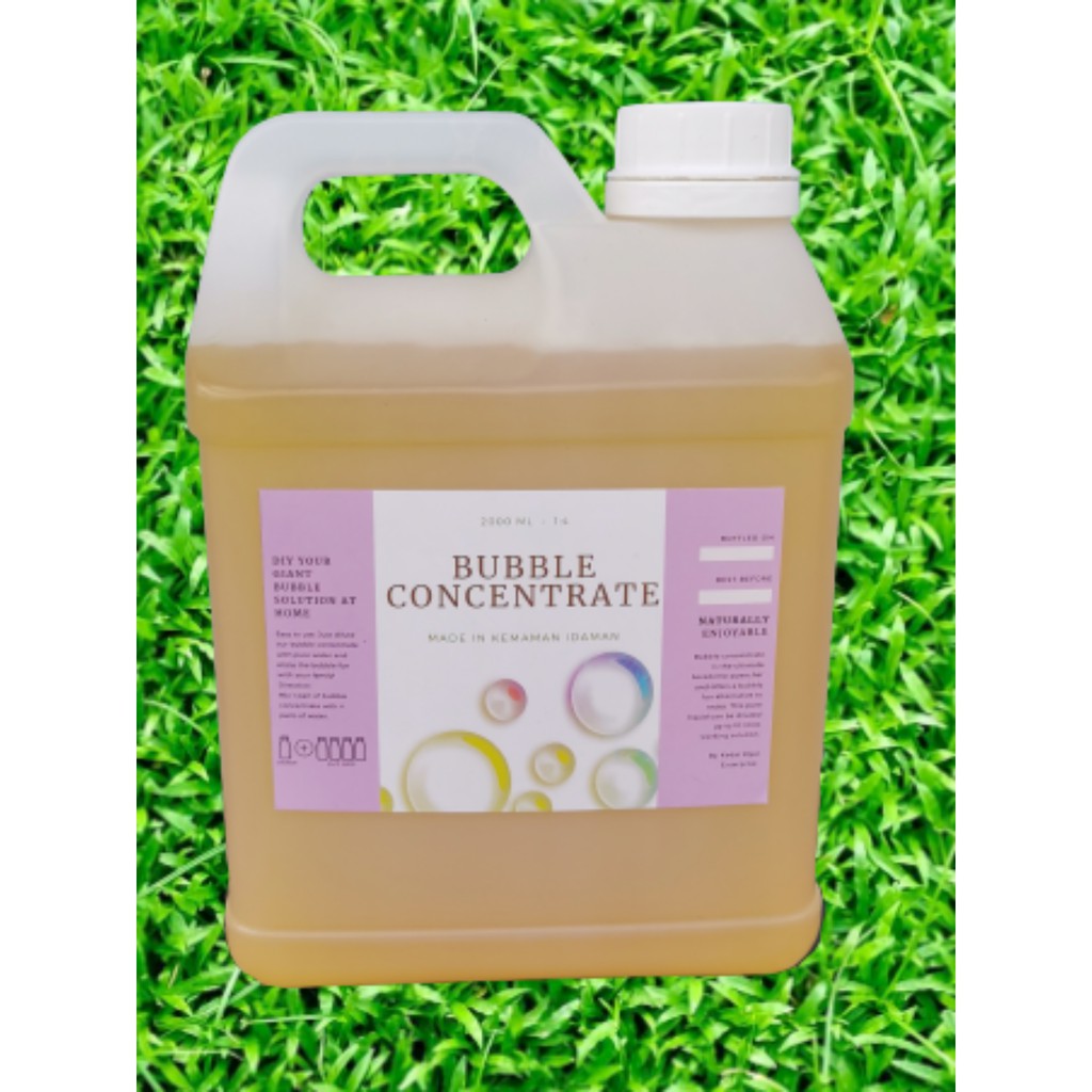 DIY Giant Bubbles Concentrate Solution / Pati Sabun Giant Bubble ...