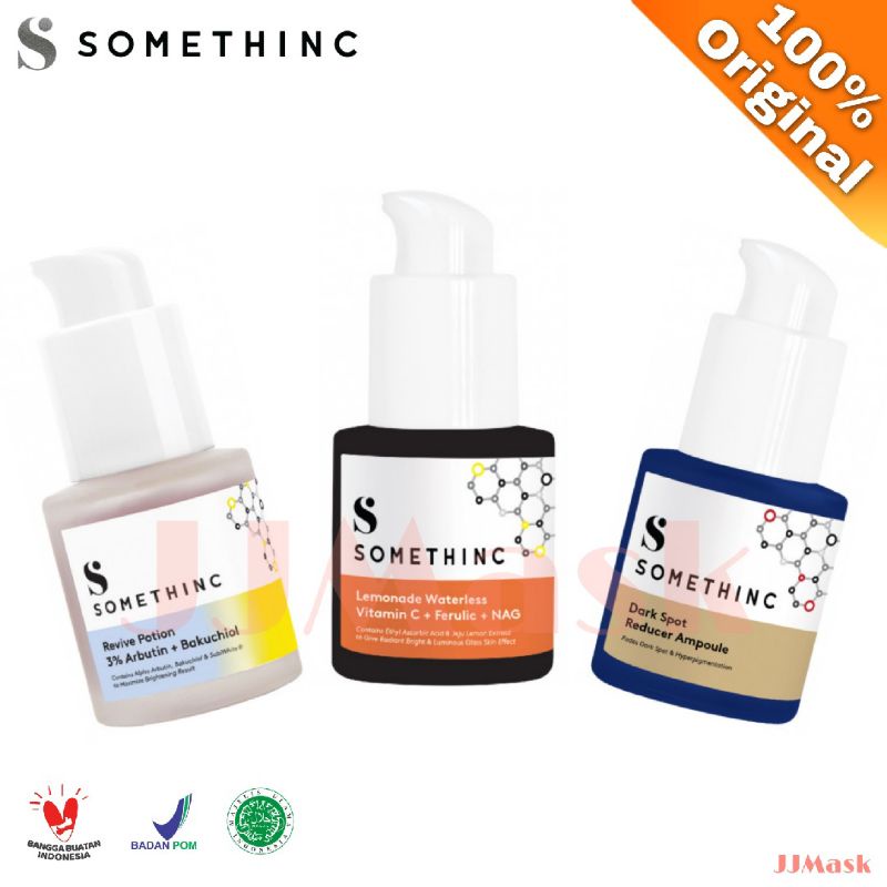 HITAM Bpom SOMETHINC Skin Brightening Serum Series - REVIVE POTION 3% ...