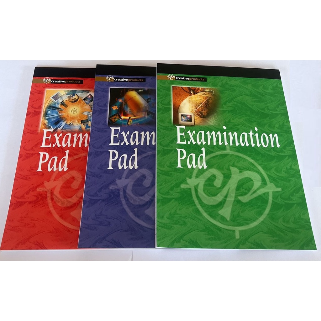 CP Examination Pad Sheet Foolscap Exam Paper Top Opening A4 Size 50/70 ...